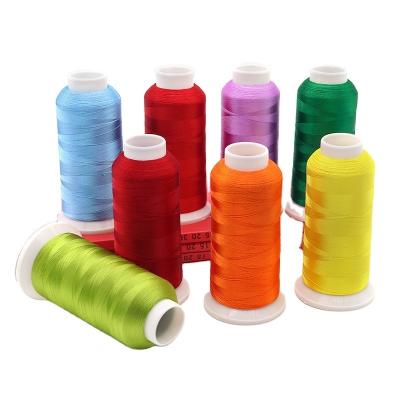 Cina 125G Hilo Para Bordar 120d/2 100% filo di ricamo in poliestere per ricamo a macchina in vendita