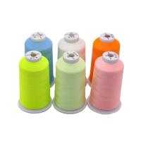 China Industrial Threaded Sewing Thread 150D Color Change Embroidery Thread 100% Polyester for sale