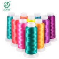 China Madeira Variegated Machine Embroidery Thread Polyester Textured Variegated Thread for sale