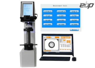 China De Hardheid van het Torentje Automatische Brinell van ASTM E10 Gemotoriseerde het Testen Machine met Touch screen en CCD-camera Te koop