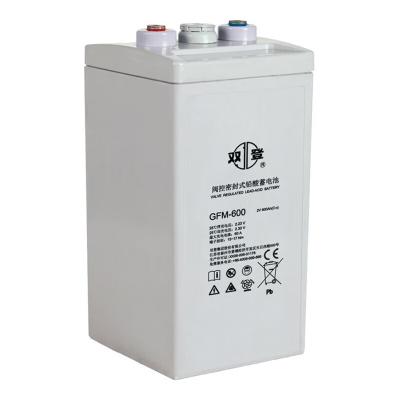 China GFM-600 loodzuurbatterij 2V600Ah 181mm Breedte voor UPS-energie en zonne-energieopslag Te koop