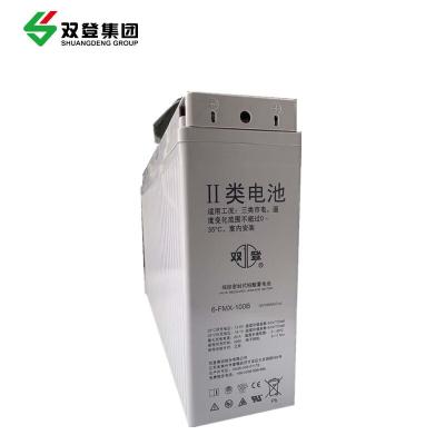 China 12V100Ah loodzuurbatterij voor stroomvoorziening en zonne-energieopslag Te koop