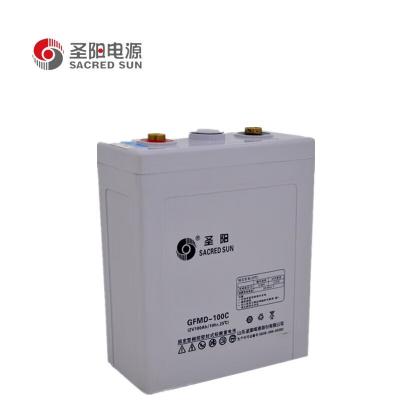 Cina Batteria al piombo acido 2V100Ah per macchine industriali di produzione e stoccaggio di energia solare in vendita