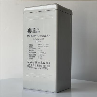 Cina Sacred Sun GFMD-300C 2V300Ah batteria al piombo acido per sistema di alimentazione di energia solare in vendita