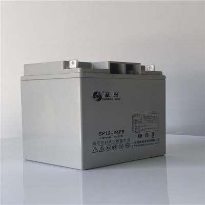 Cina Sacred Sun SP12-24 batteria al piombo acido 12V24Ah per macchinari industriali e di produzione in vendita