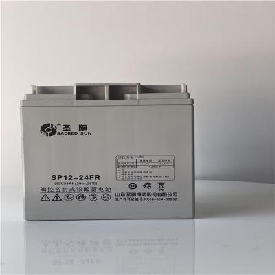 Cina Sacred Sun SP12-24 batteria al piombo acido 12V24Ah per macchinari industriali e di produzione in vendita