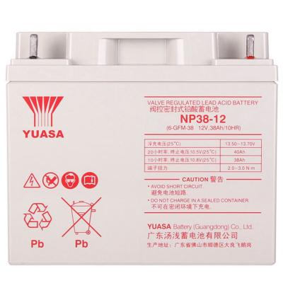 Cina Batteria AGM NP38-1212V38Ah per le comunicazioni, l'alimentazione elettrica, l'illuminazione e l'energia solare in vendita
