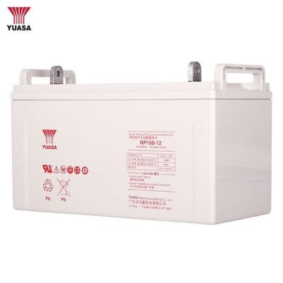 中国 Yuasa NP100-1212V100AH バッテリー 緊急用電源の備蓄装置 販売のため