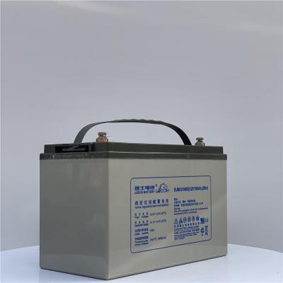 China Max.Laadstroom 25A 12V100Ah loodzuurbatterij voor zonne-energieopslag-energiesysteem Te koop
