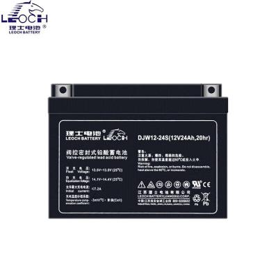 Cina Leoch sostituzione della batteria DJW12-24s 12V24Ah batteria al piombo acido per la comunicazione di energia in vendita