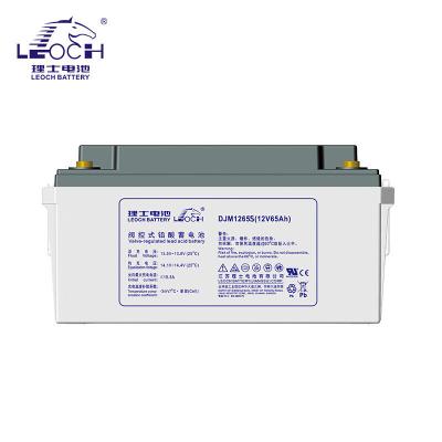 Cina Batteria Leoch 12V65Ah DJM1265S per sistema di alimentazione di accumulo di energia solare e alimentazione UPS in vendita