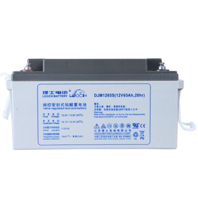 Cina Batteria Leoch 12V65Ah DJM1265S per sistema di alimentazione di accumulo di energia solare e alimentazione UPS in vendita