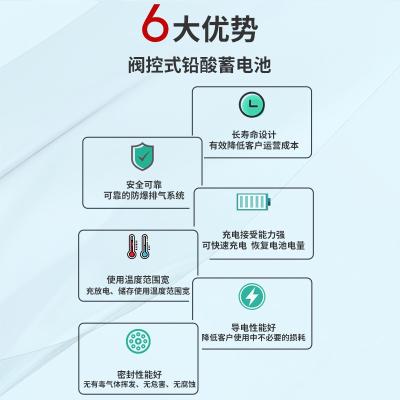 Cina 260±2 mm di lunghezza Leoch DJM1280S 12V80Ah batteria al piombo acido per apparecchiature di comunicazione in vendita