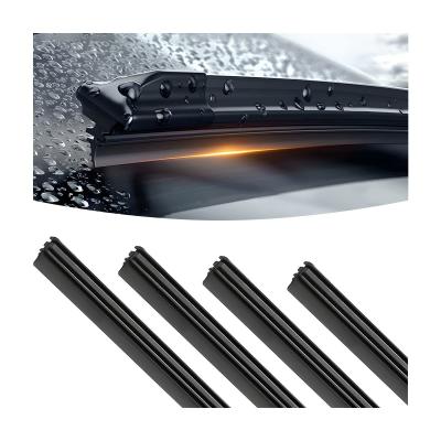 China Universal Easy Installation Wiper Rubber Refill Auto Wiper Blade Refills for sale