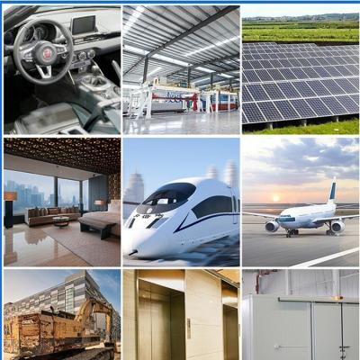 중국 공장 직송 소음 감소 유연 방진 도어 하단 씰링 스트립 몰딩 및 절단 가공 서비스 품질 보장 판매용