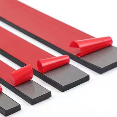 Китай Гибкая самоклеящаяся силиконовая уплотнительная полоса для нижней части двери, настраиваемая формовка и услуга резки продается