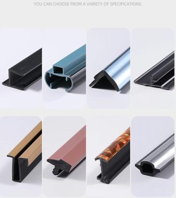 China Custom Color Modern Design PVC Seal Strip Durable Door Bottom Strip for Garage Use Newly Developed with Glass Rubber Material for sale