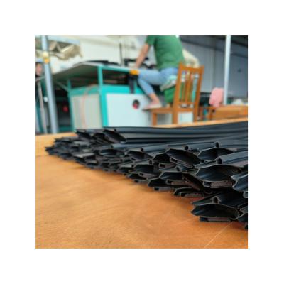 China Flexible Pvc Tpe Floor Wire Cover Cable Trunking Duct Rubber Cable Protector for sale