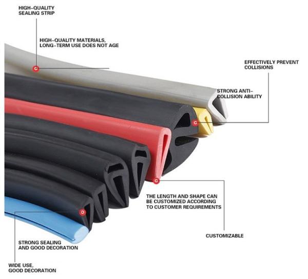 Quality High Durability EPDM Rubber Seal Waterproof With Custom Shape for sale