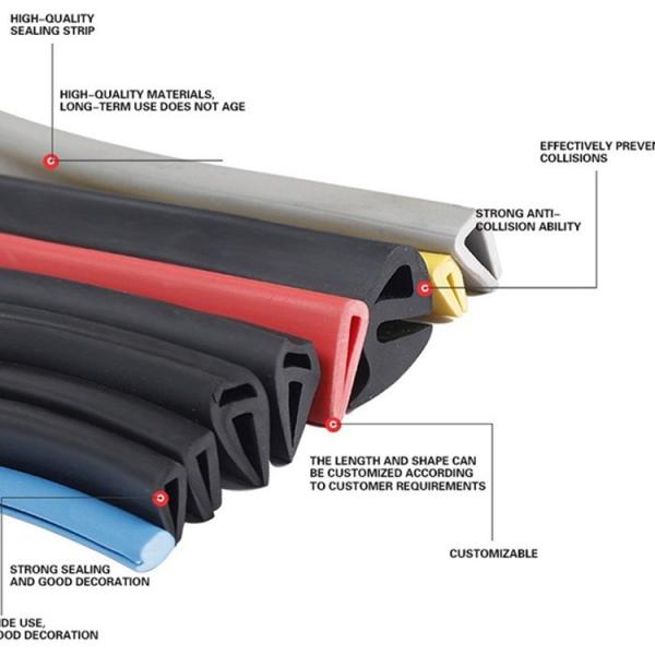 Quality Windproof Epdm Weather Stripping Customized Anti Aging With Moulding Processing for sale