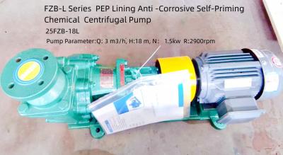 China Min flow capacity FZB-L Series Self-priming Centrifugal Pump for sale