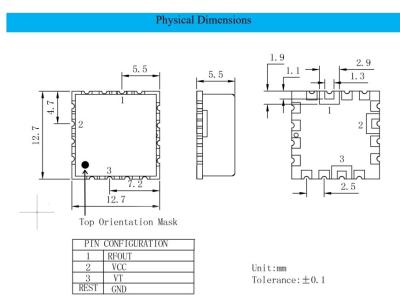 China Innotion YSGM29853015A VCO 11dBm Oscilador de ressonador coaxial Circuitos integrados IC Chip Voltagem controlada Oscilador à venda