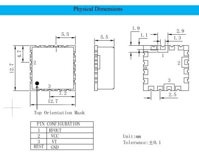 Chine Package standard INNOTION YSGM4634665B 6dBm Circuits intégrés puce IC résonateur coaxial oscillateur pièces électroniques à vendre