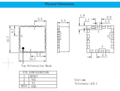 China Serie VCO YSGM46404660B 7dBm Circuitos integrados IC Chip Oscilador de resonancia coaxial Partes electrónicas Oscilador controlado por voltaje en venta