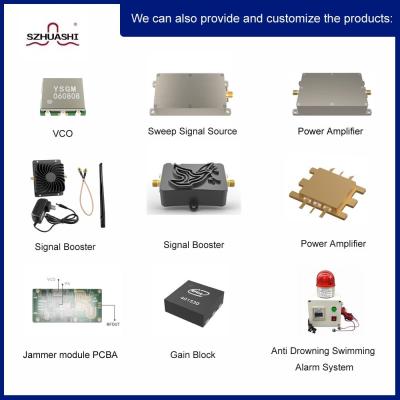 China Amplificador de potencia de señal de 20W PA optimizado para voltaje de 50V y rango de frecuencia de 4000-6000MHz en venta