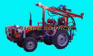 China Tractor drilling rig for sale