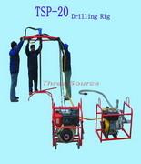 China Flush drilling rig for sale