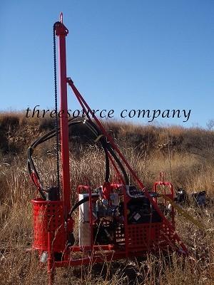 China Hydraulic portable drilling rig for sale
