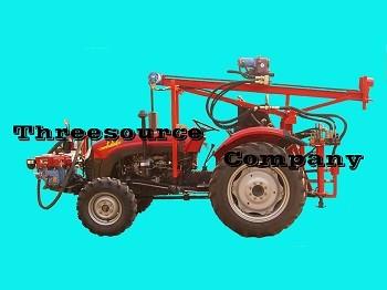 China Tractor drilling rig for sale