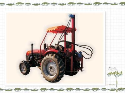 China Tractor drilling rig for sale