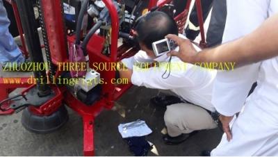 China Hydraulic portable drilling rig for sale