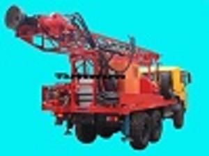 Китай Truck mounted drilling rig with mud pump or air compressor продается