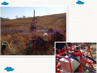 China Exported portable drilling rig for sale