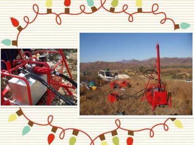 Китай portable drilling rig of parts testing in field продается