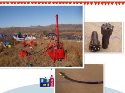 China portable drilling rig testing in field for sale