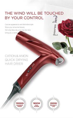 Cina GUYLAND Hotel Hair Dryer 1800W Portable Foldable For Travel in vendita