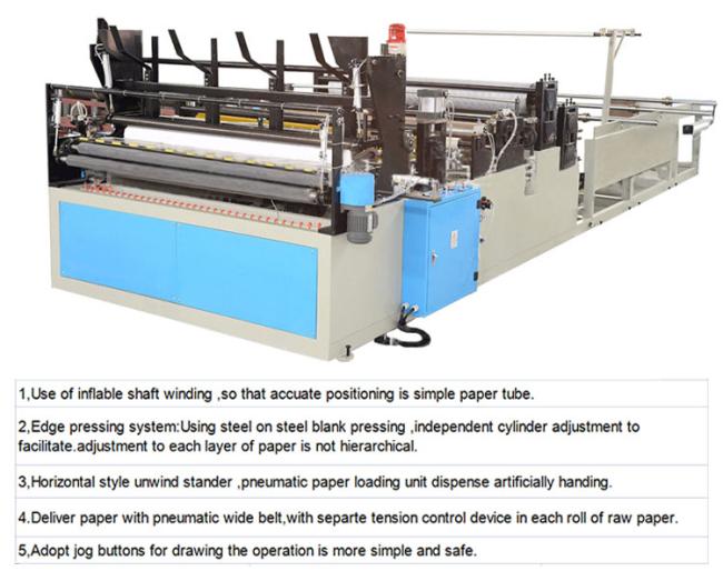 2 lines V fold toilet tissue making machine with embossing and gluing