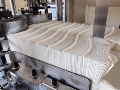 Cina Doppia uscita del tovagliolo della carta velina della macchina ad alta velocità del tovagliolo per industria 300pcs/Min in vendita