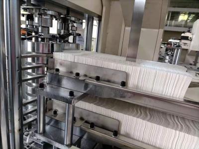 Cina Doppia uscita del tovagliolo della carta velina della macchina ad alta velocità del tovagliolo per industria 300pcs/Min in vendita