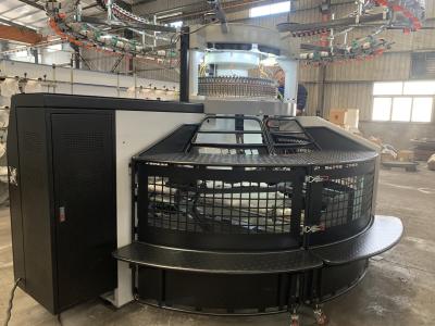 Cina Macchina per maglieria 2.5m*2.5m*3.5m della circolare aperta di larghezza del Jersey del doppio 5.5KW in vendita