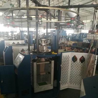 中国 小型タイプ単一の円の編む機械単一のジャージー4つのトラック カム1.5KW 販売のため