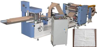 Cina 1/8 di macchina di fabbricazione di carta del tovagliolo del cotone della volta per tessuto che taglia 1-3 strato 380V 4.5KW in vendita