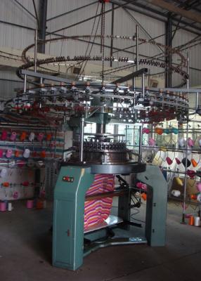 Cina Singolo Jersry 4/6 colora il calibro circolare della macchina per maglieria 16G-28G dello Striper in vendita