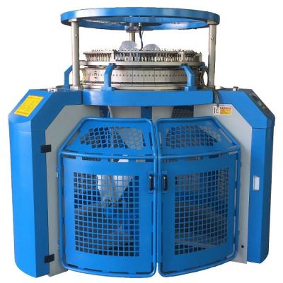 中国 テリー フランスのFbric単一のジャージーの羊毛の円の編む機械PLC 5.5KW-11.5KW 販売のため