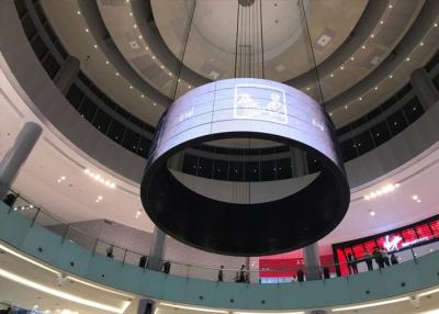 China Full Color Flexible Led Video Display , P1.56 P1.785 P2 P2.5 Cylinder Flexible Led Screen for sale