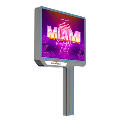 China Op maat gemaakt IP65 waterdicht p6 8000nits reclame display outdoor led billboard 4G systeem met HDMI Te koop